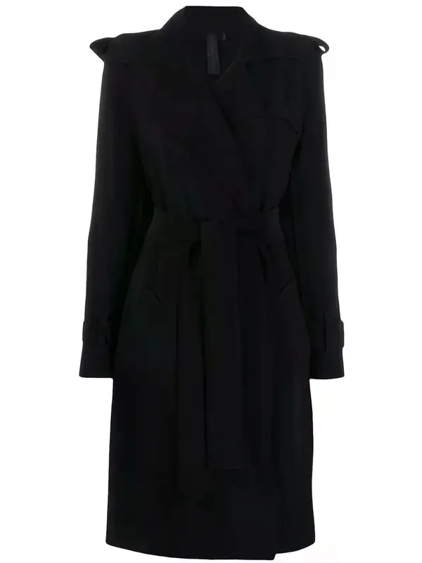 Norma Kamali Belted Trench Coat