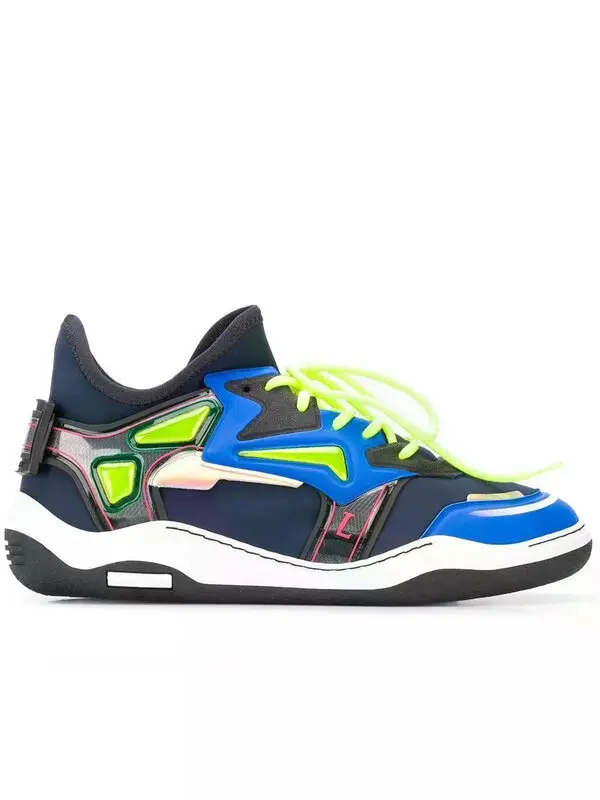 LANVIN Contrast Panel Sneakers