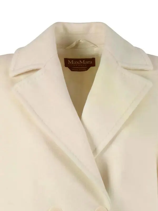 Max Mara Agenda Double-breasted Coat - Neutrals