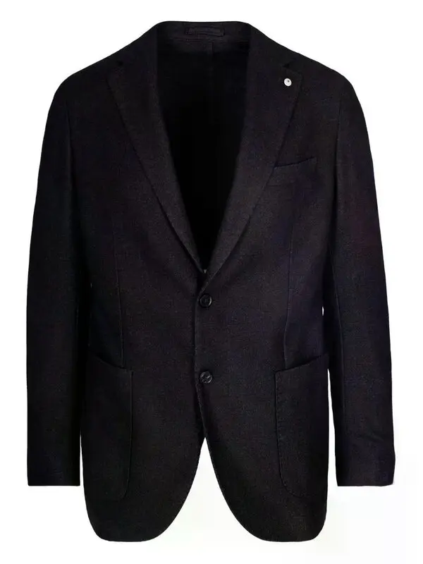 L.B.M. 1911 Buttoned Blazer - Grey
