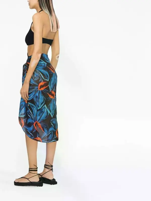 LOUISA BALLOU Floral-print Sarong