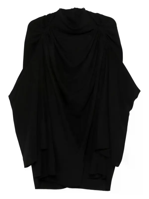 Rick Owens Draped High Neck Dress