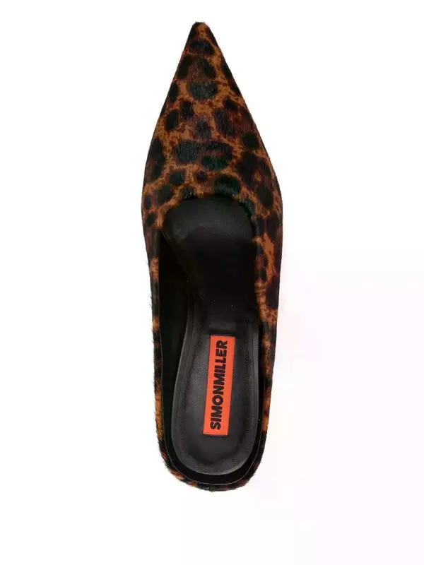 SIMONMILLER Leather Heeled Mules