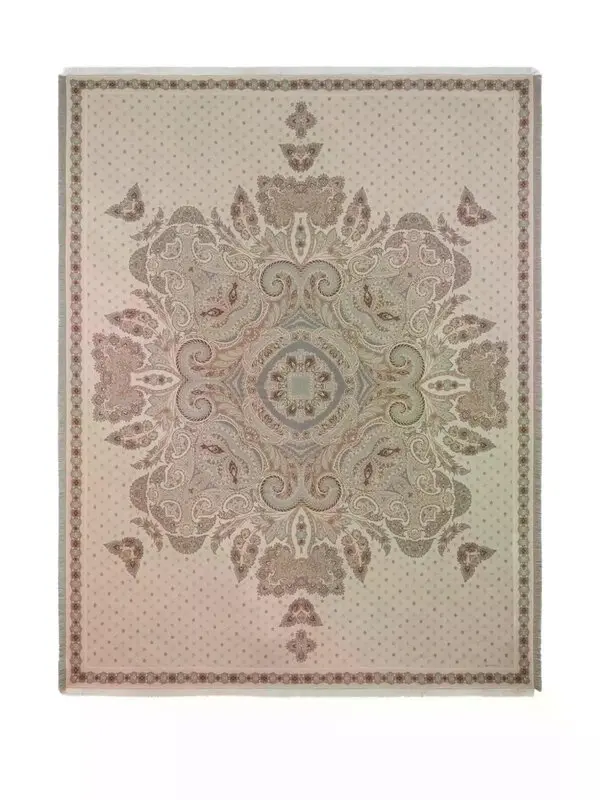 Etro Placed-print Wool Blanket