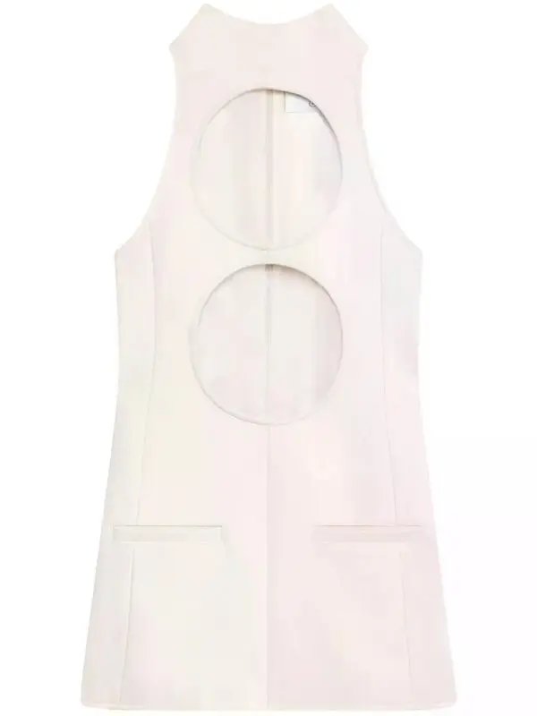 COURREGES Cut-out Sleeveless Minidress