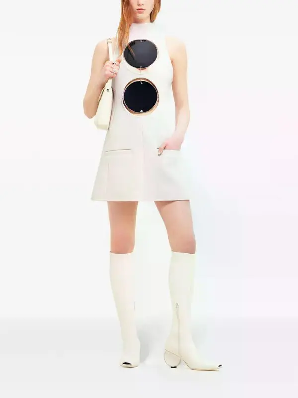 COURREGES Cut-out Sleeveless Minidress