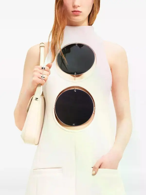 COURREGES Cut-out Sleeveless Minidress