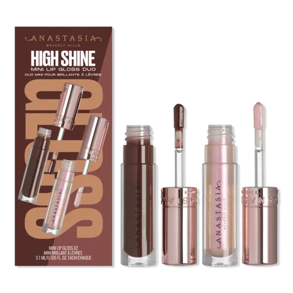 ANASTASIA BEVERLY HILLS High Shine Mini Lip Gloss Duo - Aura + Molten
