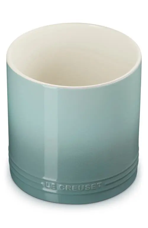 LE CREUSET Signature Stoneware Utensil Crock - Sea Salt
