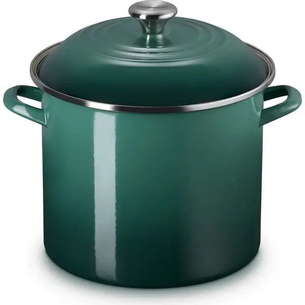 LE CREUSET Enameled Stainless Steel Stockpot - Artichaut
