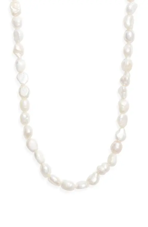 CHILD OF WILD Freshwater Pearl Necklace - White