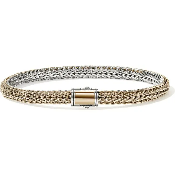 John Hardy Icon Reversible Bracelet - Silver And Gold