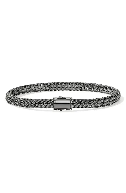 John Hardy Icon Chain Bracelet - Darkened Silver