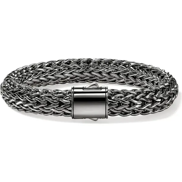 John Hardy Icon Chain Bracelet - Darkened Silver