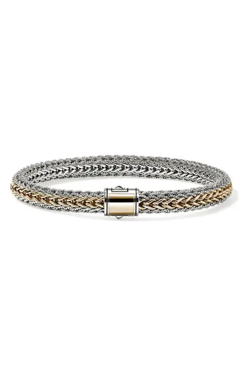 John Hardy Icon Reversible Bracelet - Silver And Gold