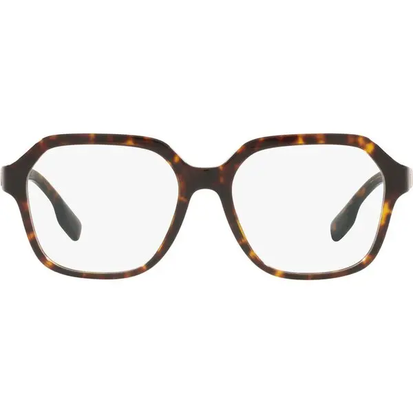 Burberry 54mm Square Optical Glasses - Dark Havana/demo Lens