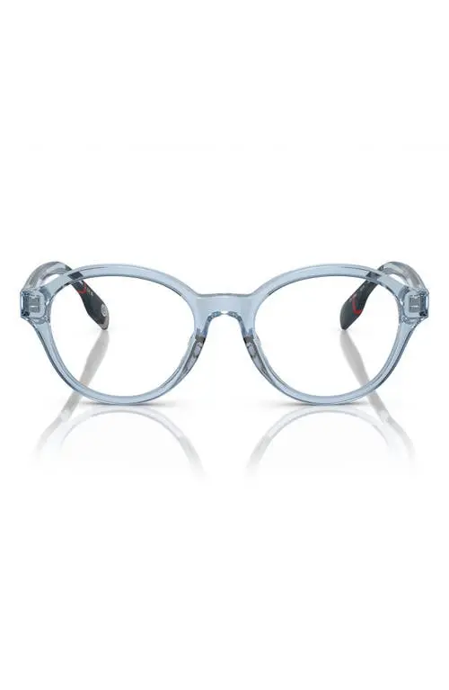 Burberry 48mm Phantos Optical Glasses - Azure/demo Lens