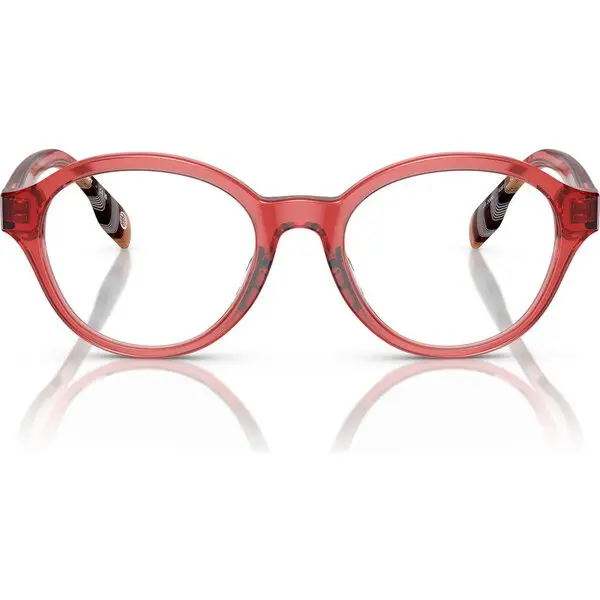 Burberry Phantos Optical Glasses - Red/demo Lens