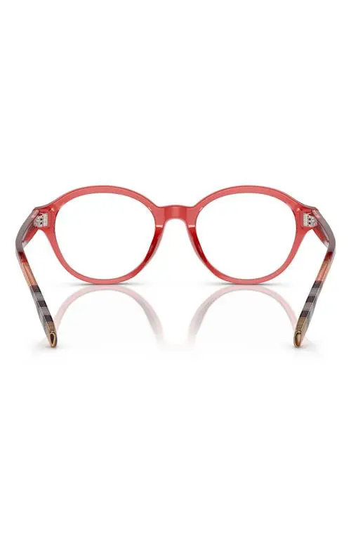 Burberry Phantos Optical Glasses - Red/demo Lens