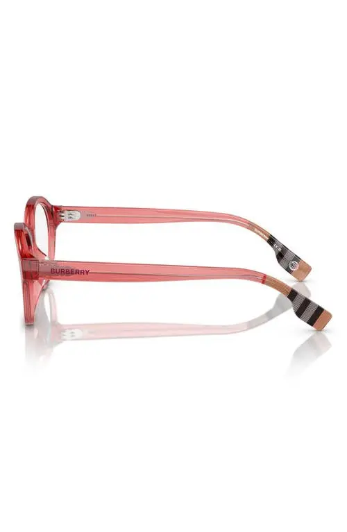 Burberry Phantos Optical Glasses - Red/demo Lens