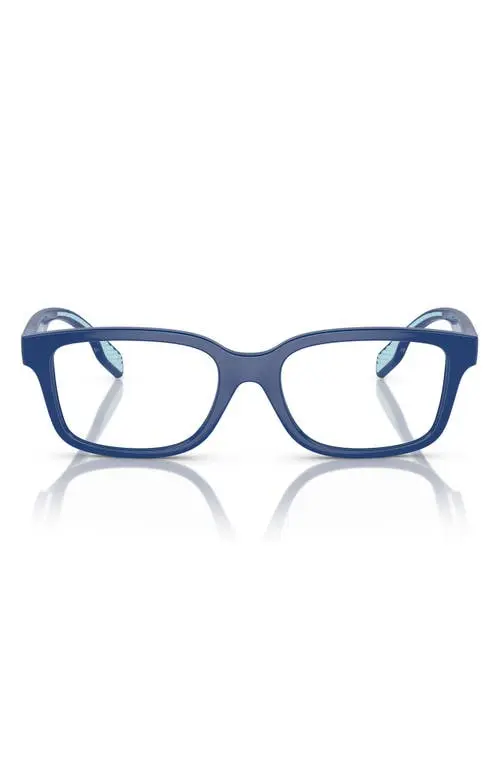 Burberry 48mm Rectangular Optical Glasses - Blue /demo Lens