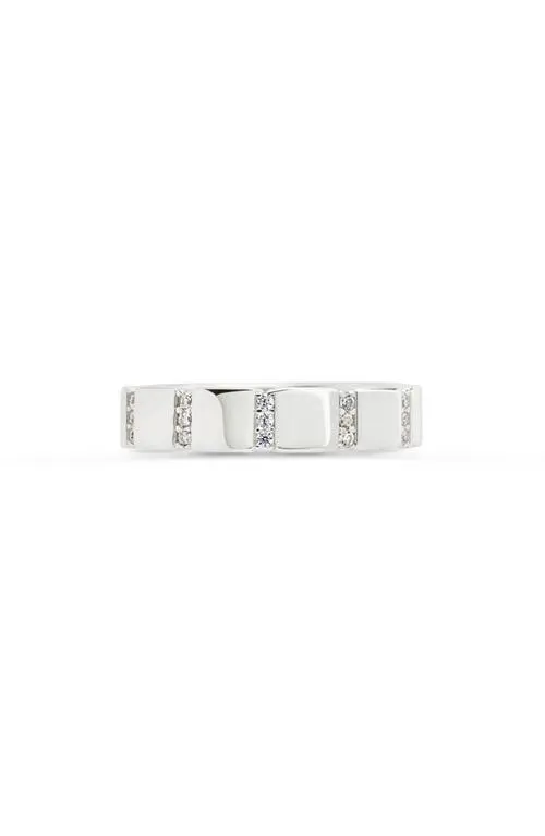 Sterling Forever Bradley Cubic Zirconia Ring - Silver