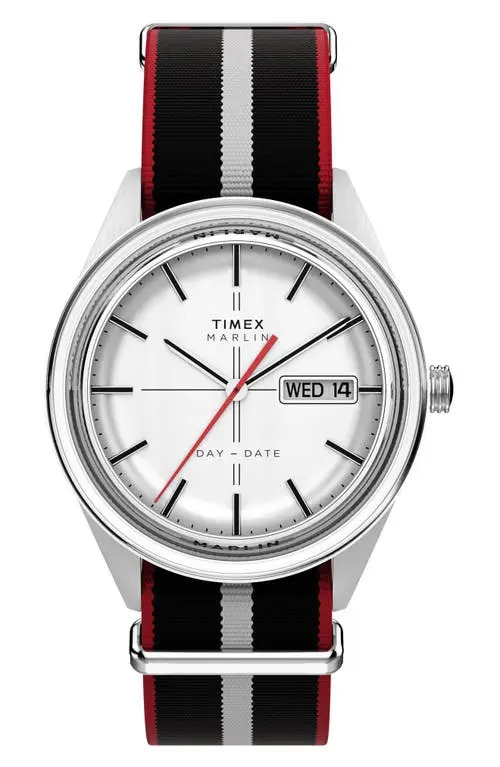 TIMEX® Marlin® Jet Webbing Strap Watch