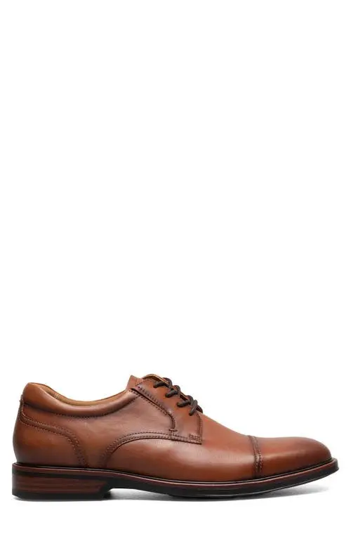 Florsheim Traveler Cap Toe Derby - Cognac