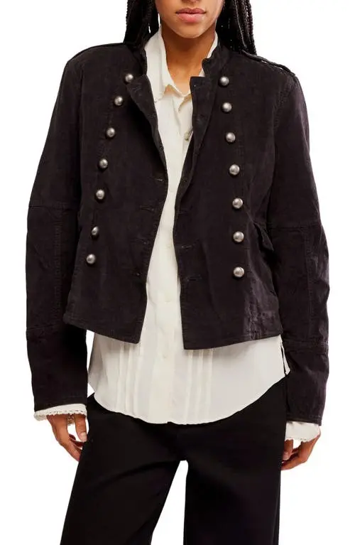 Free People Lotty Velvet Jacket
