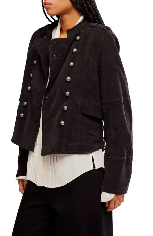 Free People Lotty Velvet Jacket
