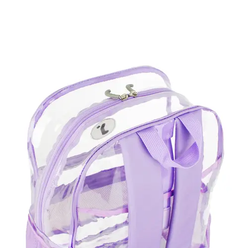 J WORLD Transparent Tpu Backpack - Digital Lavender