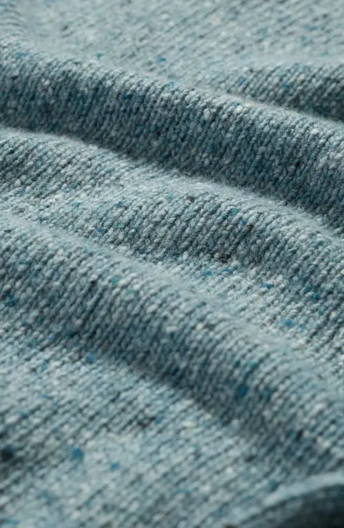 SEASALT CORNWALL Dawson Pick Merino Wool-blend Crewneck Sweater - Lichen