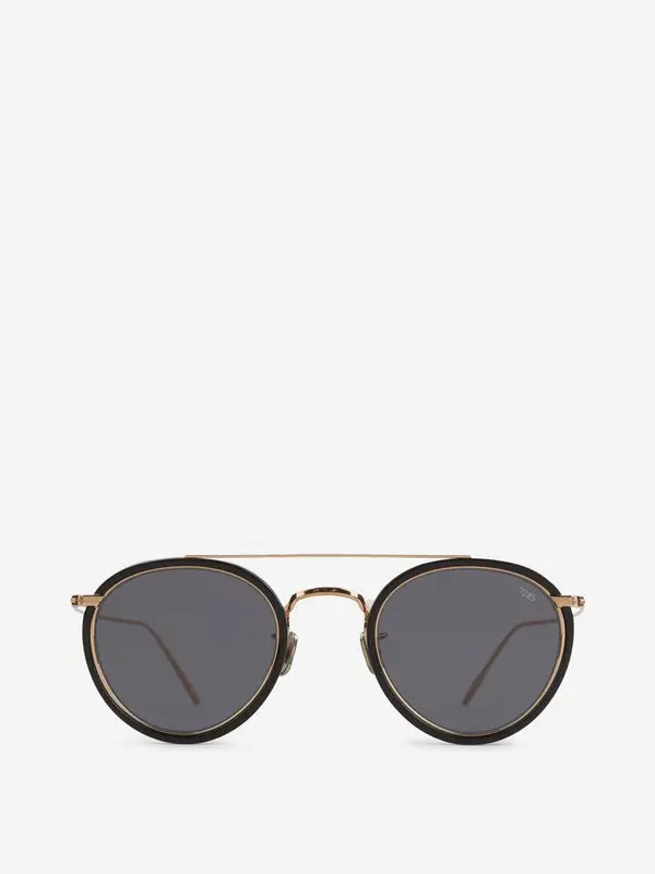 EYEVAN Round Frame Sunglasses - Black