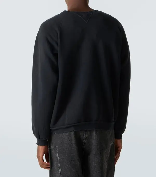 A.PRESSE Cotton Jersey Sweatshirt