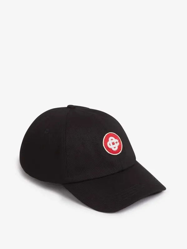 Casablanca Embroidered Logo Cap - Black