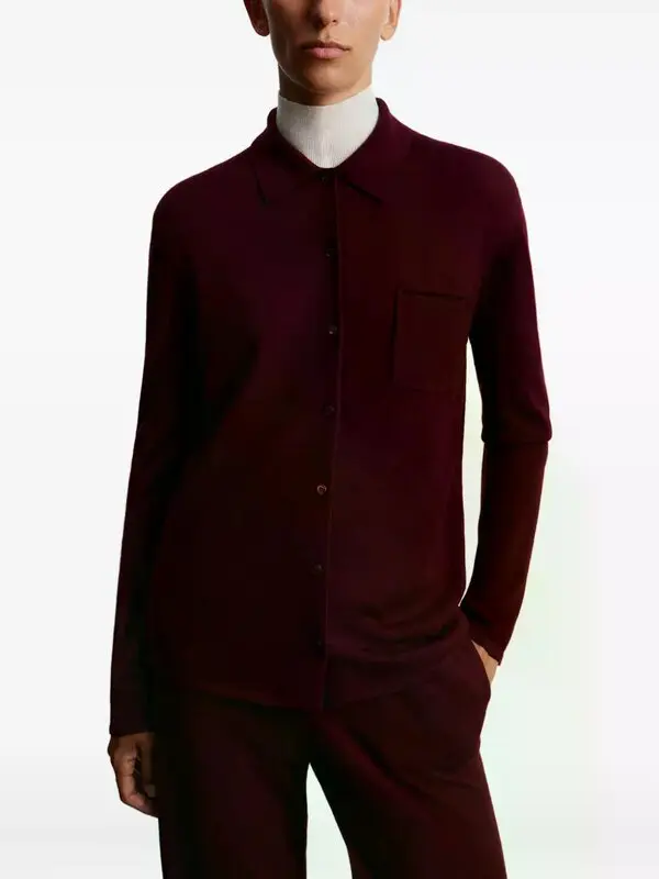 12 STOREEZ Buttoned-up Knitted Shirt