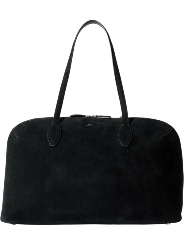 TOTEME Day Suede Tote - Black
