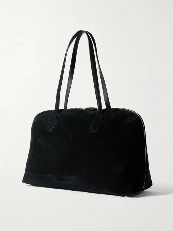 TOTEME Day Suede Tote - Black