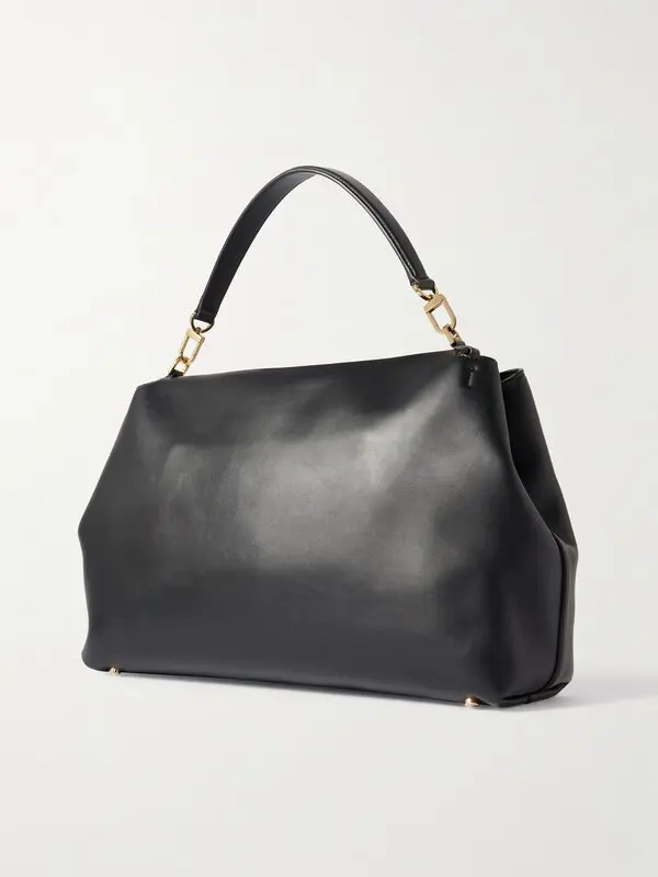 TOTÊME T-lock Large Leather Shoulder Bag