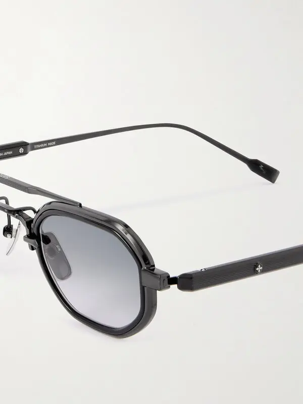 SATO Avior-t Oval-frame Sunglasses