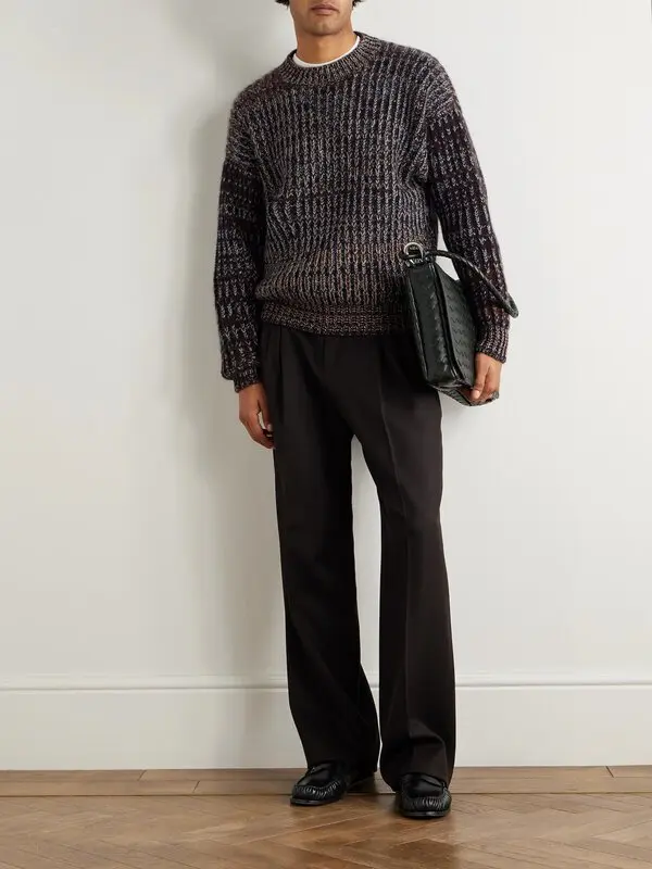 Zegna Straight-leg Wool-twill Trousers