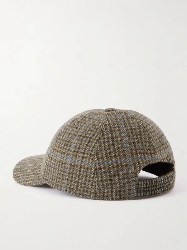 Purdey Tom Checked Wool Cap