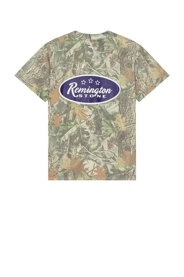 REMINGTON STONE Star Tee - Woodland Camo
