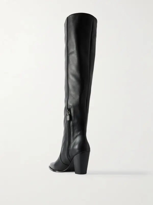 STUART WEITZMAN Jolene Leather Knee Boots