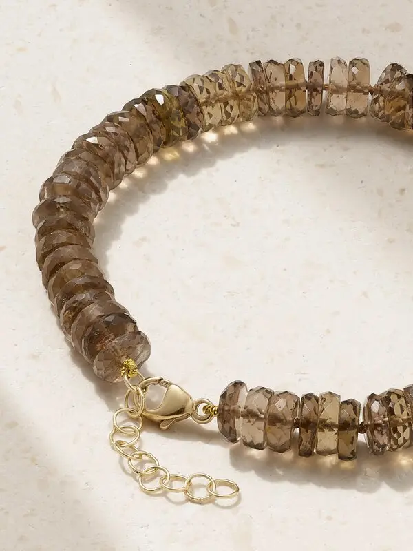 Jia Jia Gold Quartz Beaded Bracelet