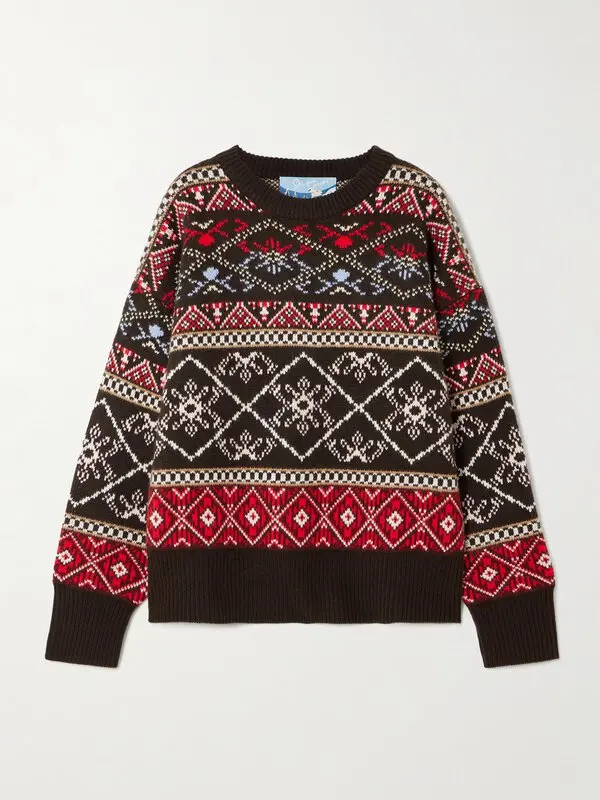 Arch4 Fair Isle Cashmere Sweater