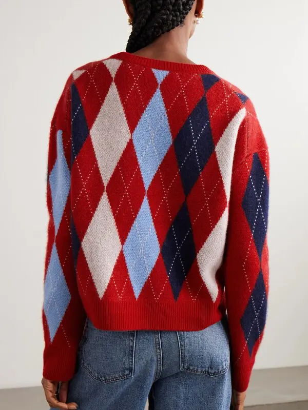 Arch4 Chapman Argyle Cashmere Sweater