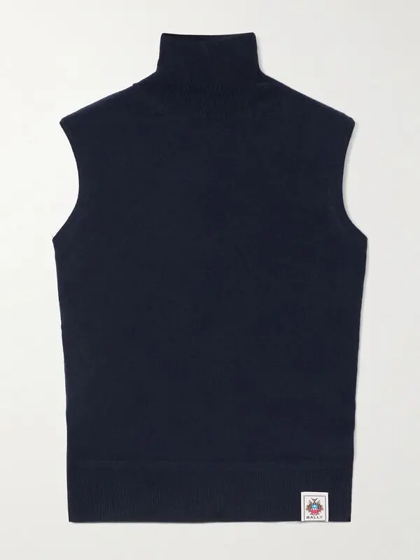 Bally Cashmere Turtleneck Tank