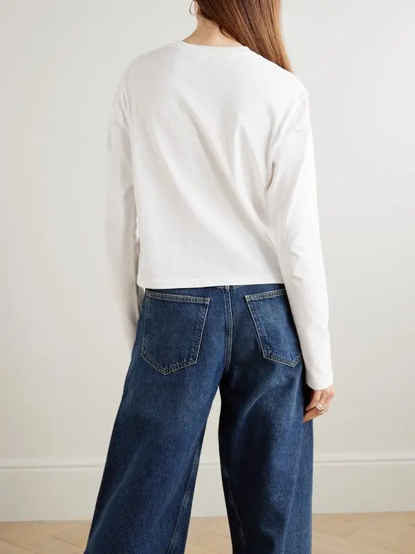 AGOLDE Sydney Organic Cotton-jersey T-shirt