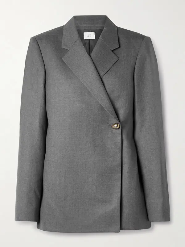 Adam Lippes Harrison Wool-blend Twill Blazer